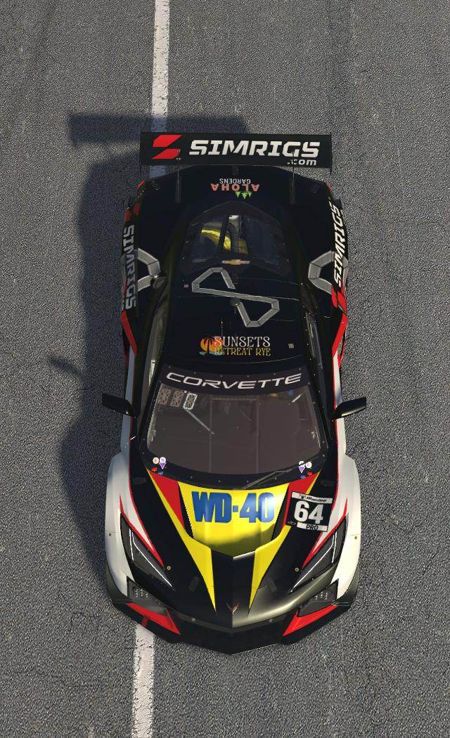 SIMRIGS Infinity Motorsport Corvette GT3 by Hamish Munro - Trading Paints