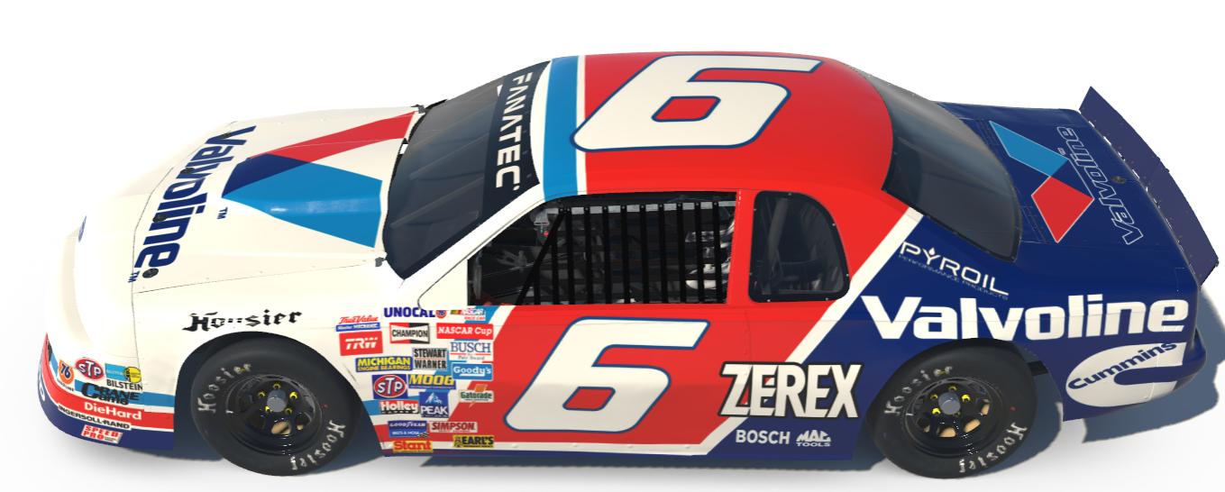 Mark Martin #6 Valvoline Ford Thunderbird/Casino **Custom #** by Gary G ...