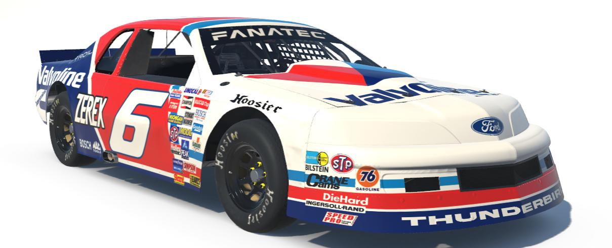 Mark Martin #6 Valvoline Ford Thunderbird/Casino **Custom #** by Gary G ...