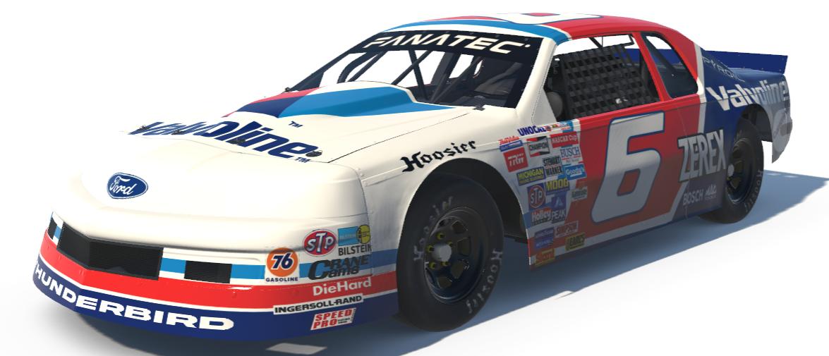 Mark Martin #6 Valvoline Ford Thunderbird/Casino **Custom #** by Gary G ...