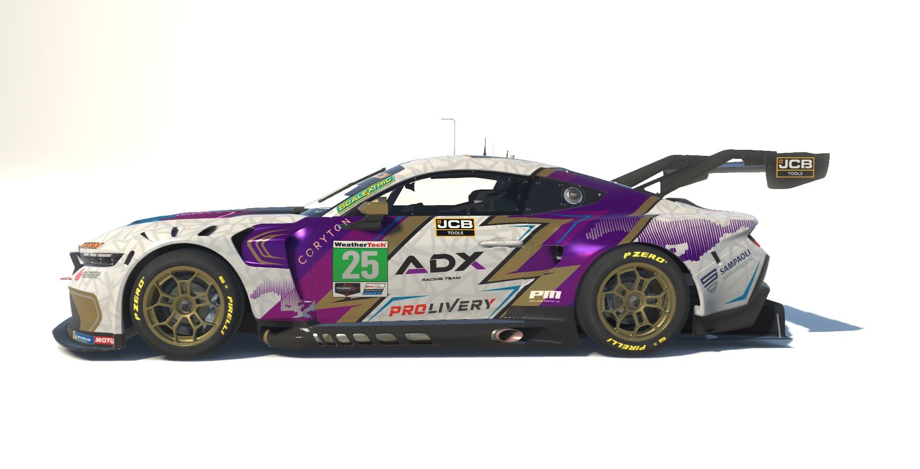 Ford Mustang GT3 ADX Racing eSport by Stefano Deleonardis - Trading Paints