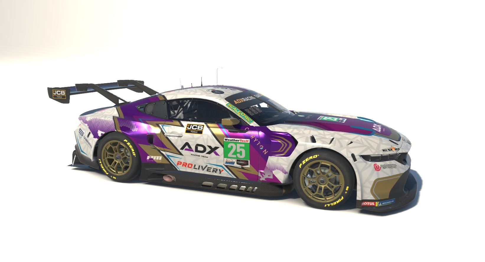 Ford Mustang GT3 ADX Racing eSport by Stefano Deleonardis - Trading Paints