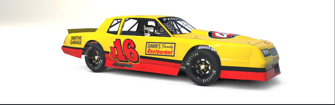 Raced Josh Ingram J16 by Frank Griffitt - Trading Paints