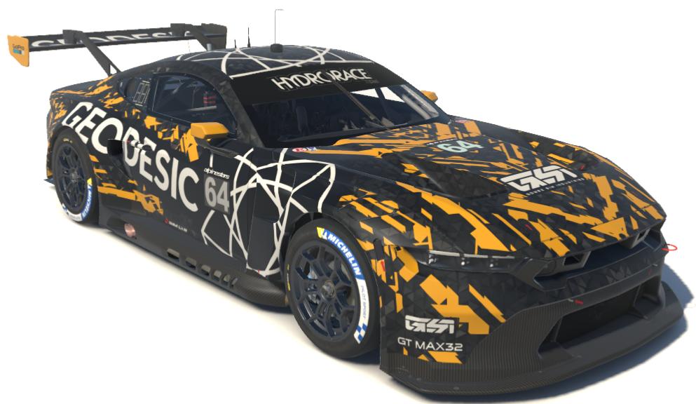 Geodesic Ford Mustang GT3 by Miguel V. - Trading Paints
