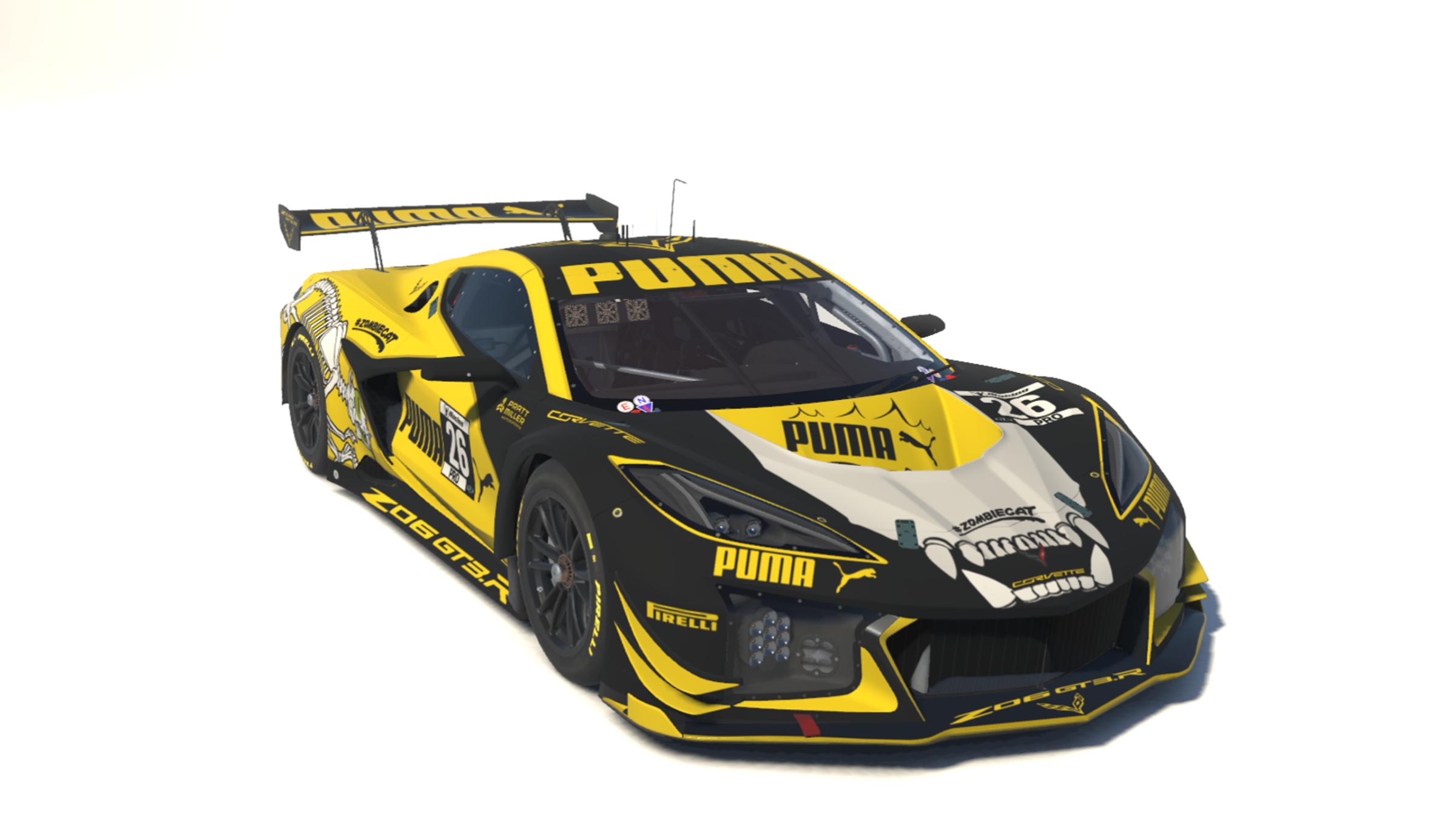 Puma Corvette GT3 by Paul Metcalfe - Trading Paints