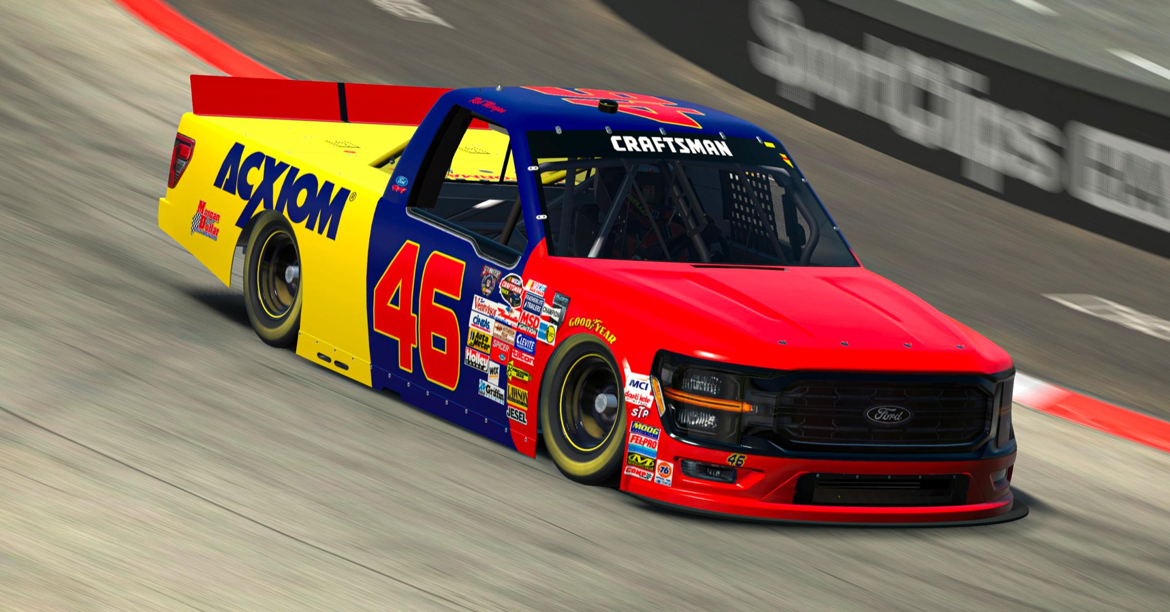 1998 #46 Rob Morgan Acxiom Ford F150 Truck Replica by Pedro S Melo ...