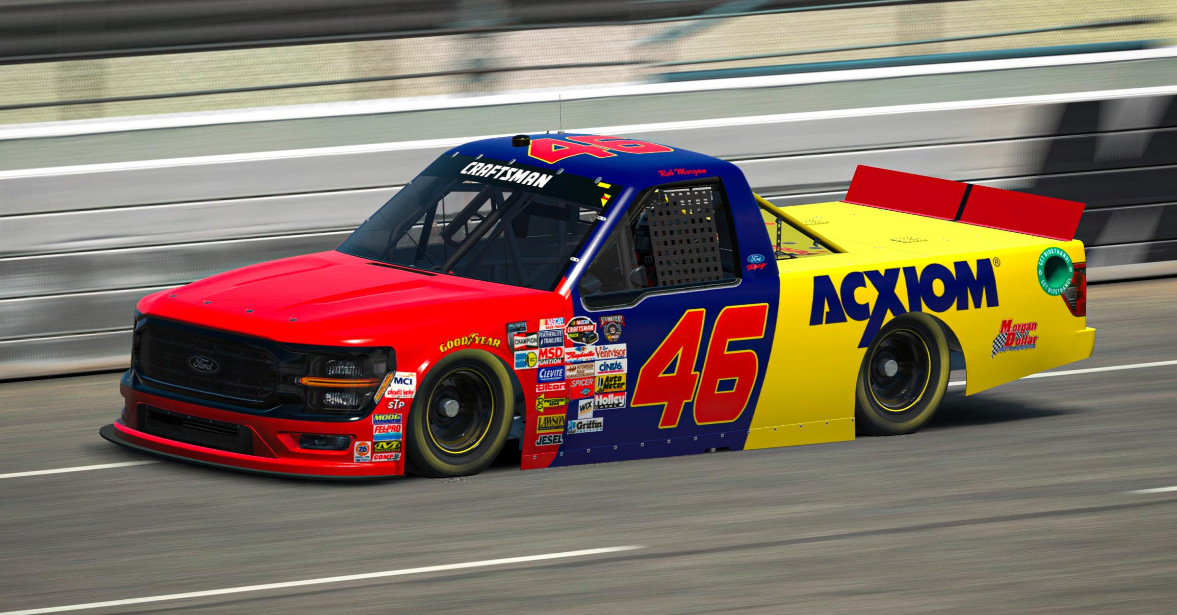 1998 #46 Rob Morgan Acxiom Ford F150 Truck Replica by Pedro S Melo ...
