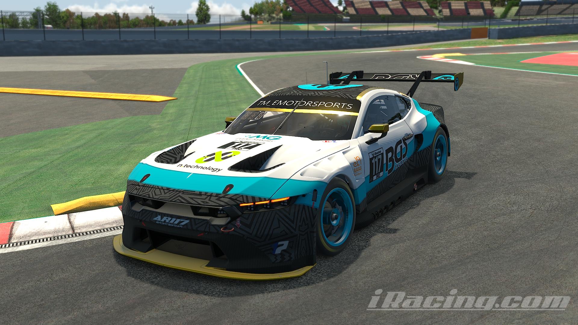 MUSTANG GT3 TM GOLD by Arturo Romero - Trading Paints