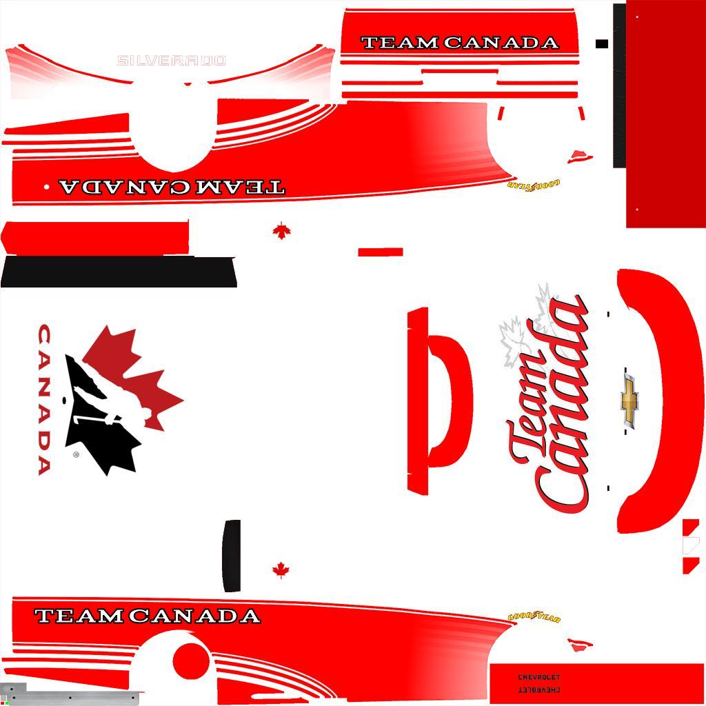 Team Canada Silverado by Carl Blackmore - Trading Paints