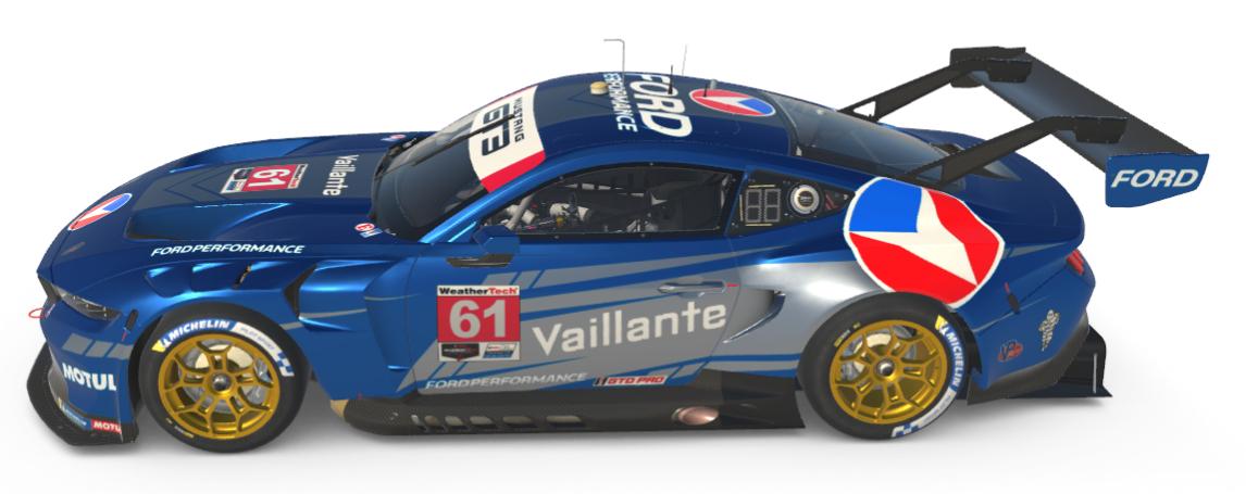 Ford Mustang GT3 Vaillante 2 by Marcellus Breuning - Trading Paints