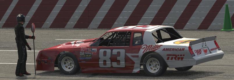 miller bobby allison retro by John D Wyatt - Trading Paints