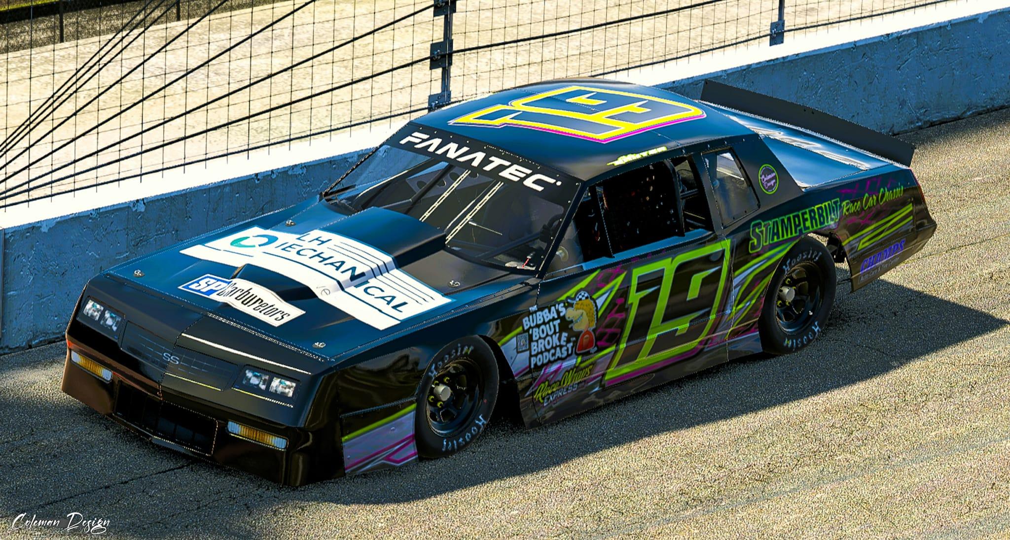Cole Baxter Monte Carlo by Justin Coleman - Trading Paints