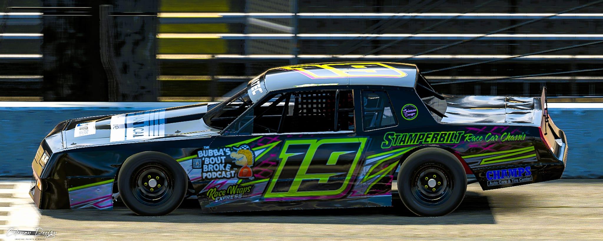 Cole Baxter Monte Carlo by Justin Coleman - Trading Paints
