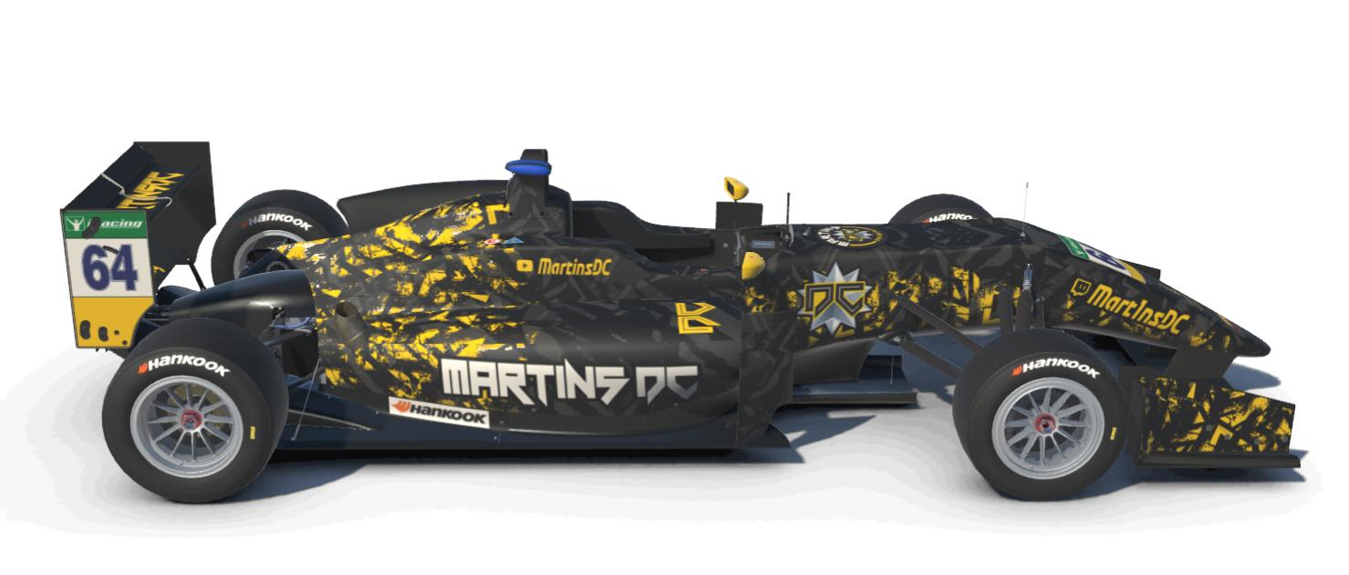 Martins DC Dallara F3 Livery by Emiliano G Videla - Trading Paints