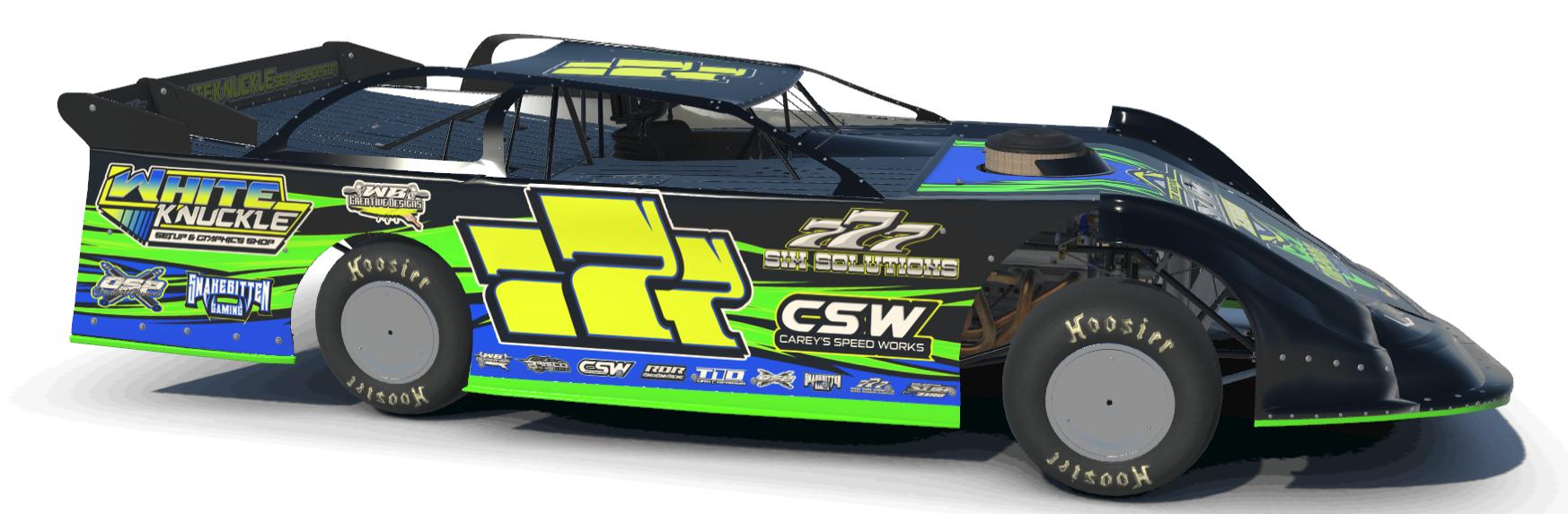 Eric Hudson 2024 GRN BLU DLM by Wade B. - Trading Paints