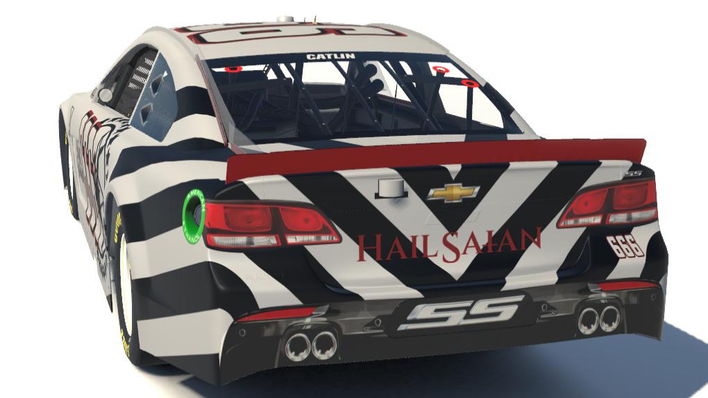 "HAIL SAtAN" WD [Legacy] NASCAR Cup Chevrolet SS - 2013 by Carson C ...