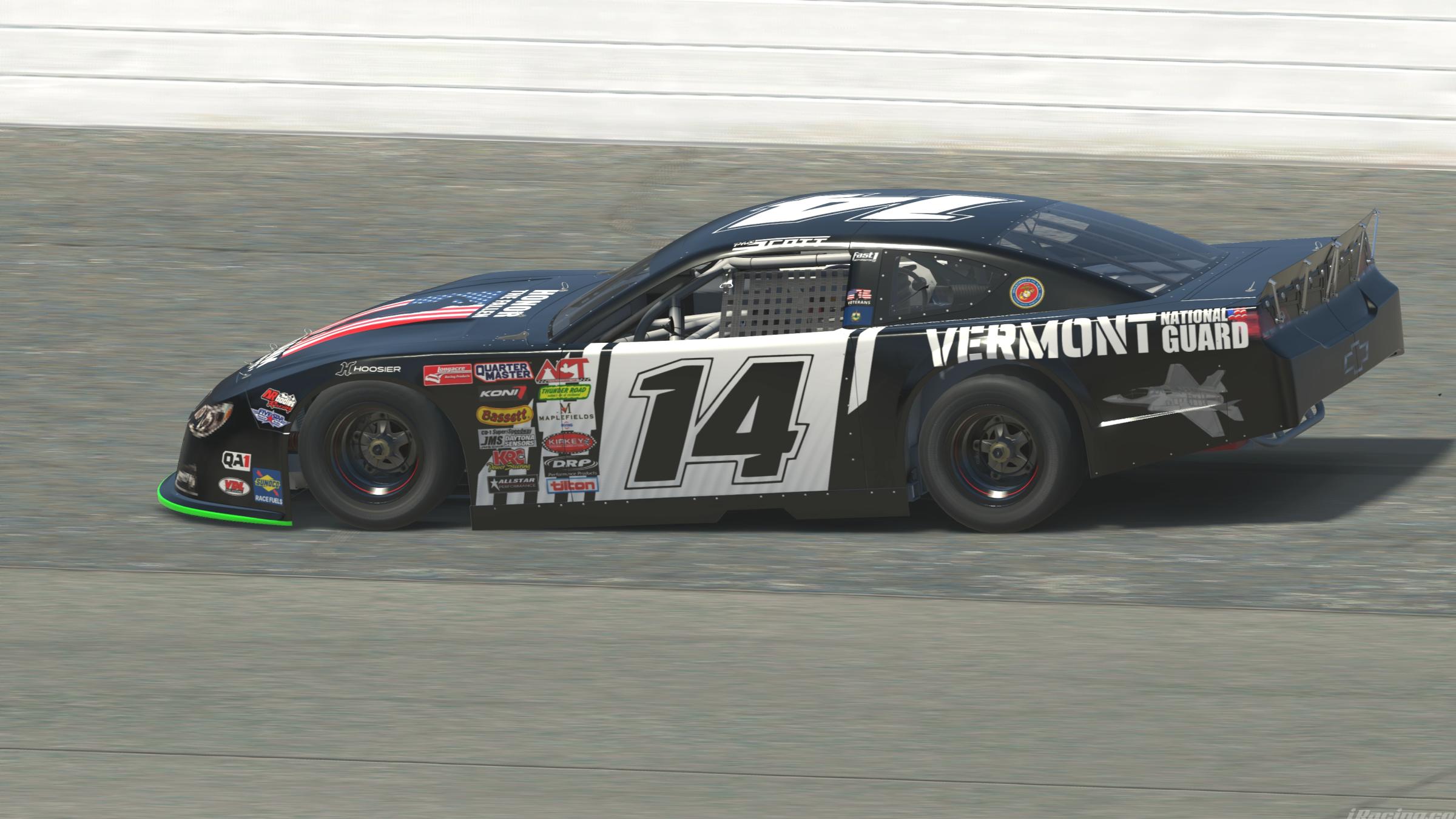2024 Gov. Phil Scott Vermont National Guard ACT Late Model Chevrolet SS ...