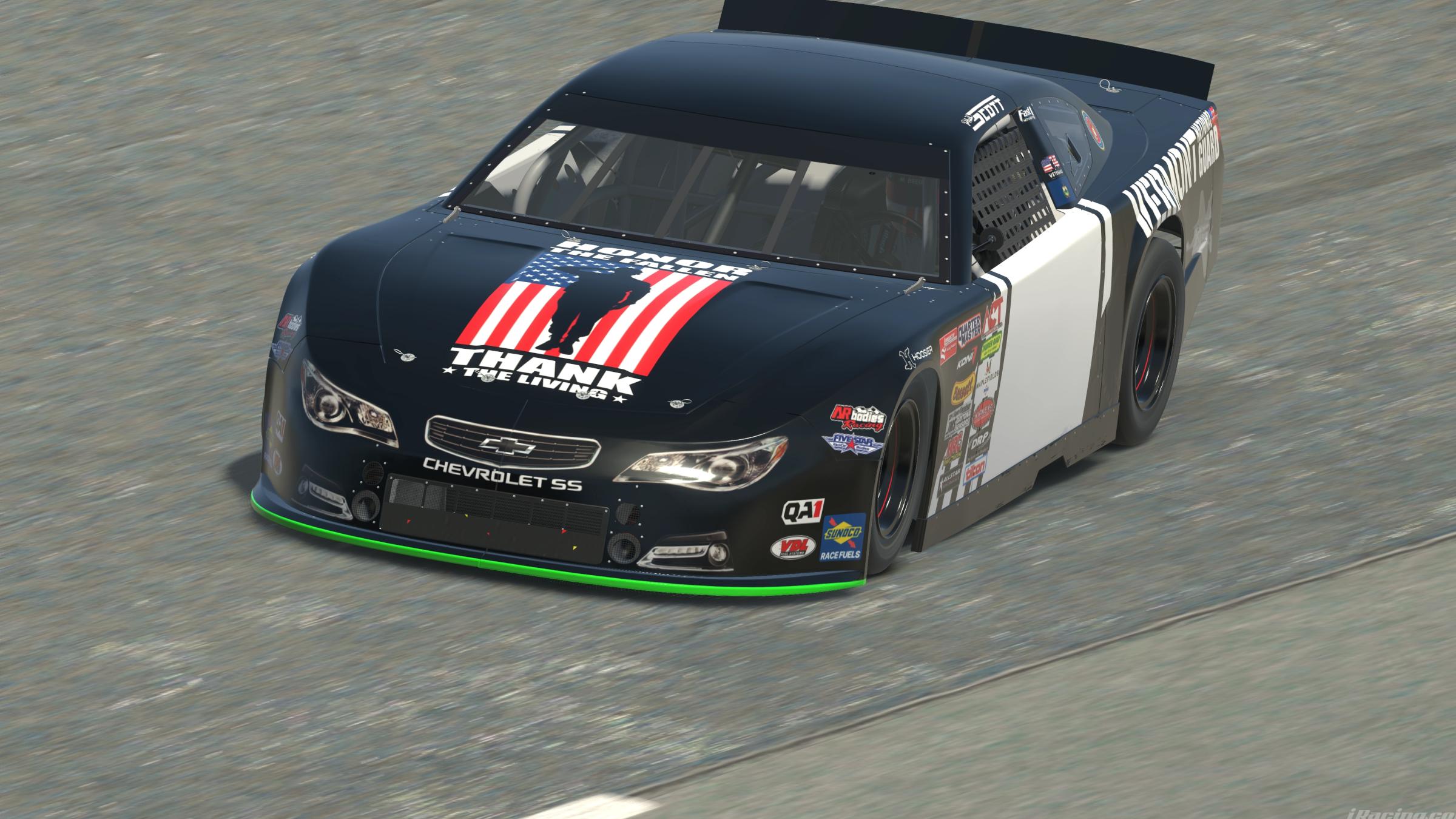 2024 Gov. Phil Scott Vermont National Guard ACT Late Model Chevrolet SS ...