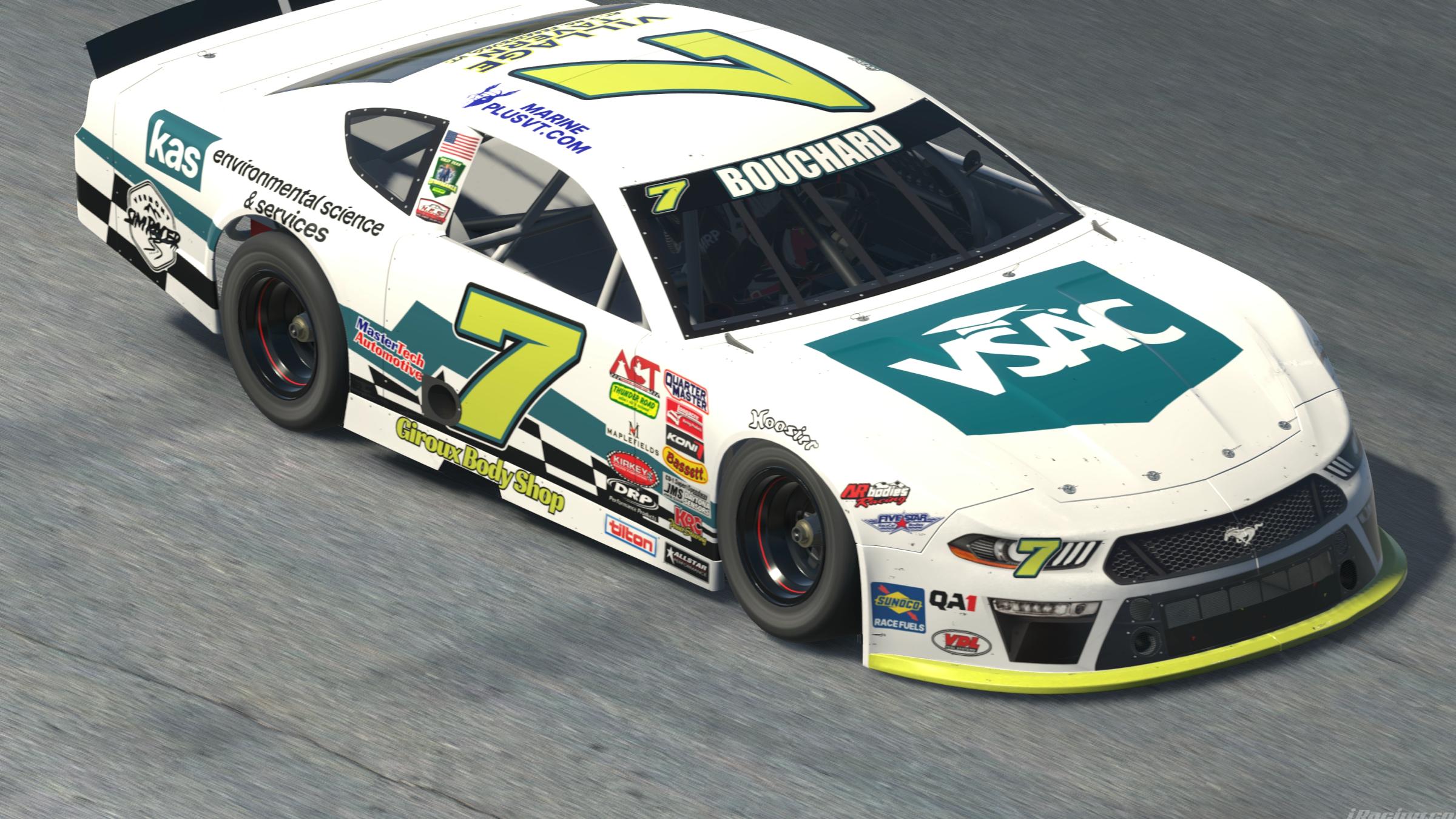 2024 Cooper Bouchard VSAC ACT Late Model Mustang by Matthew Breuer ...