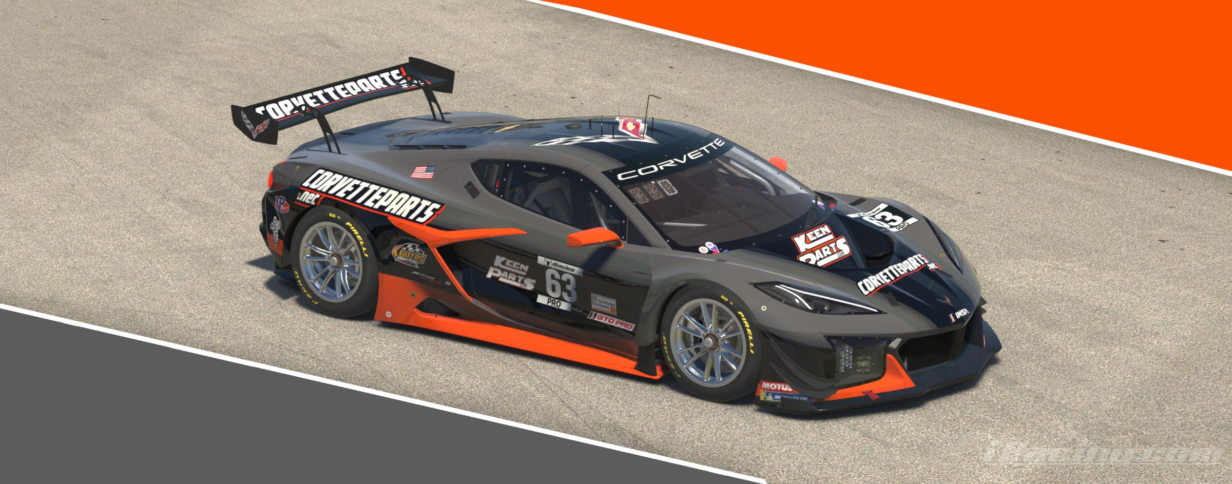 Corey LaJoie Corvette Parts - Corvette Z06 by John Rubino - Trading Paints