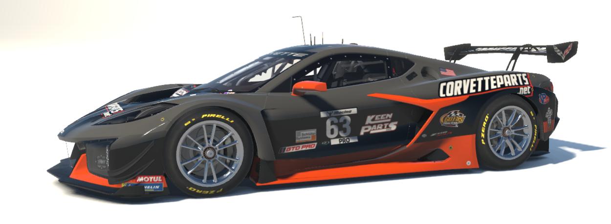 Corey LaJoie Corvette Parts - Corvette Z06 by John Rubino - Trading Paints