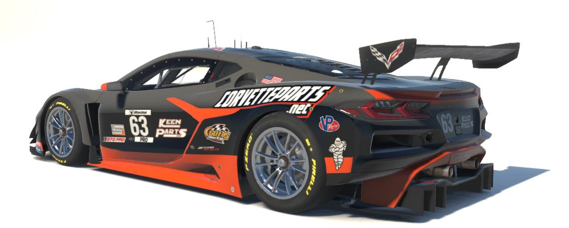 Corey LaJoie Corvette Parts - Corvette Z06 by John Rubino - Trading Paints