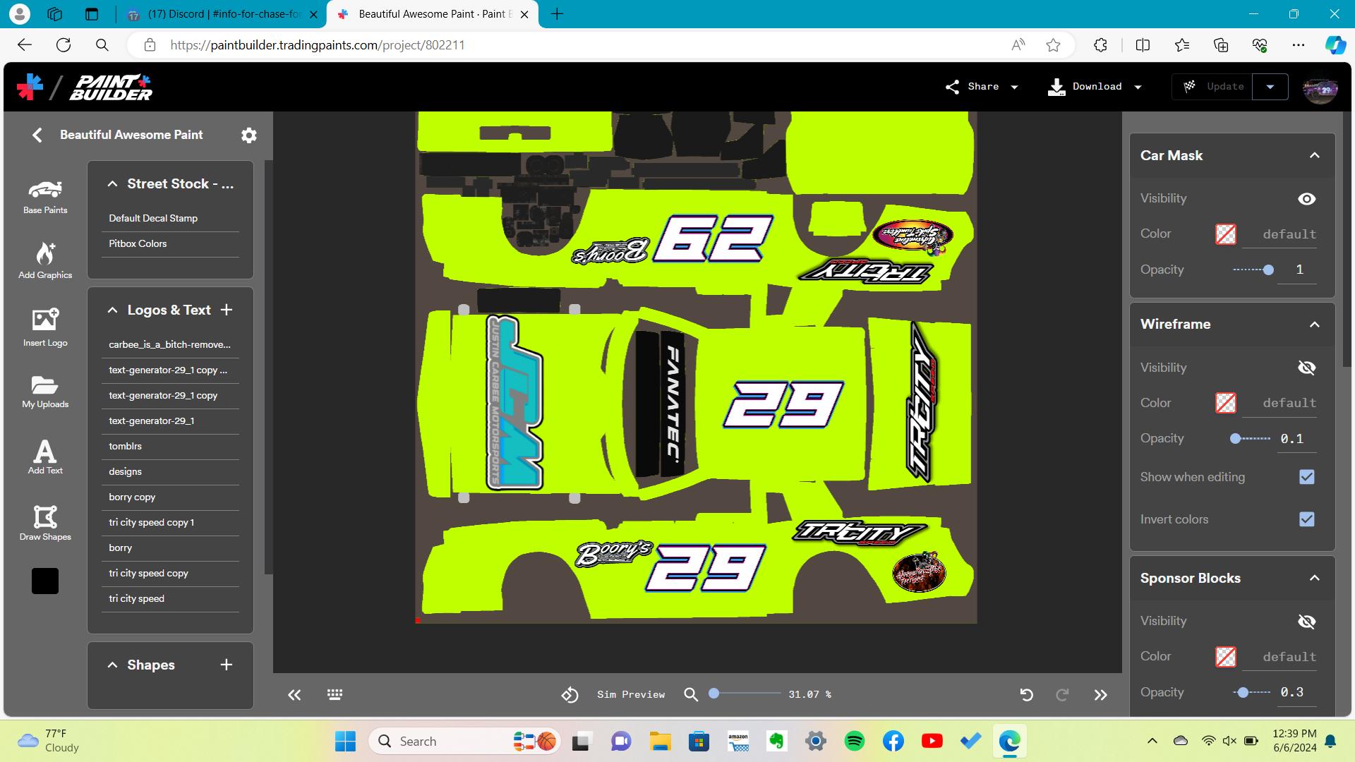 lime green 04 morgan by Justin Carbee - Trading Paints