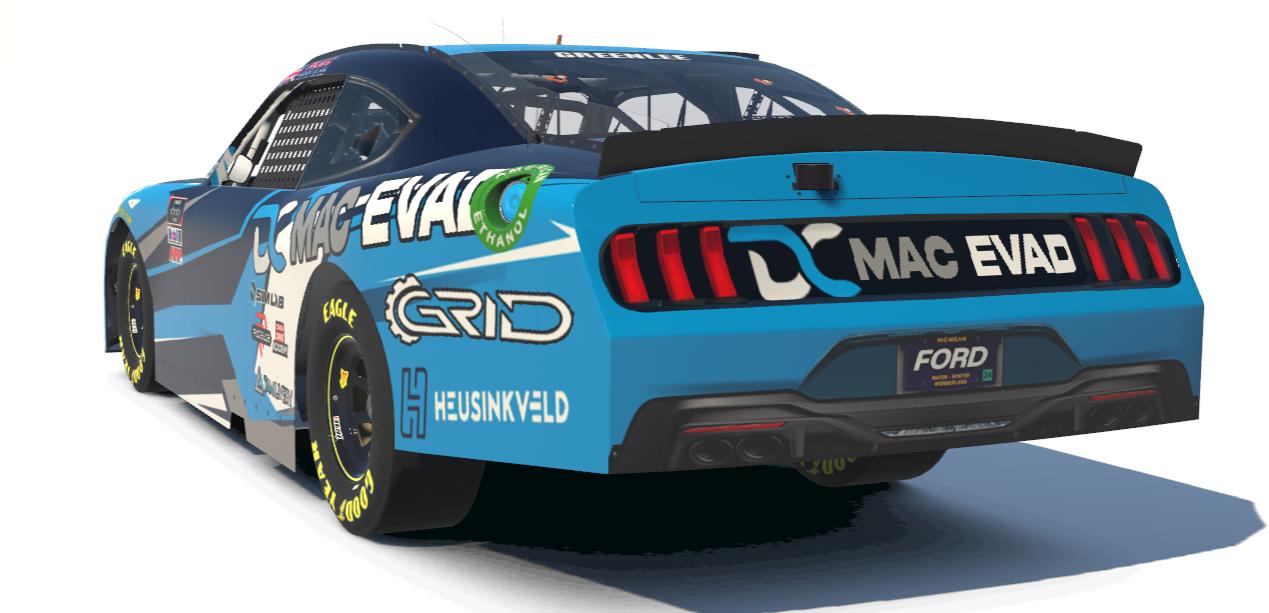 Mac Evad Xfinity Ford Mustang by Gary G. - Trading Paints