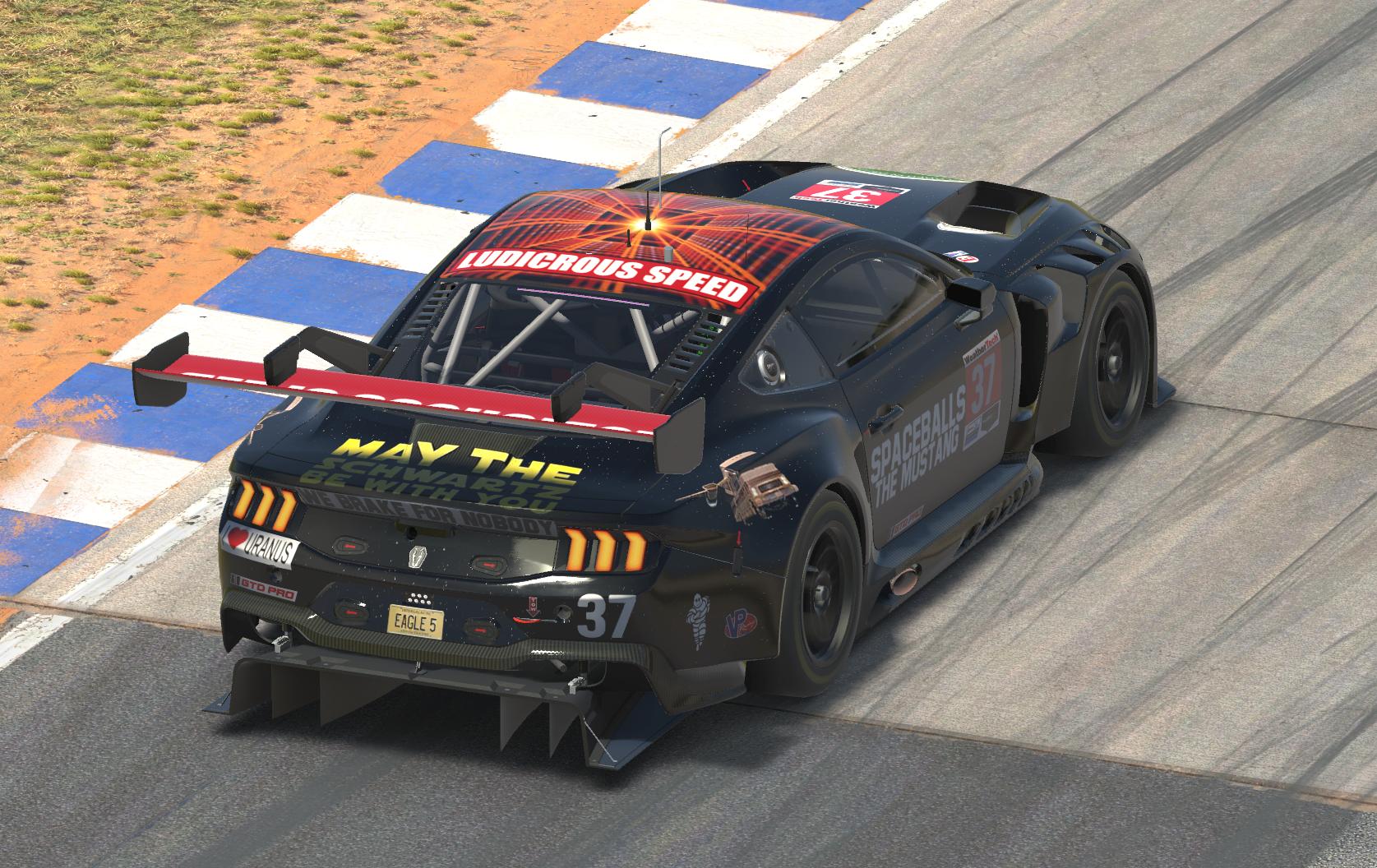 Spaceballs Ford Mustang GT3 IMSA decals by Brendon Philippe - Trading ...