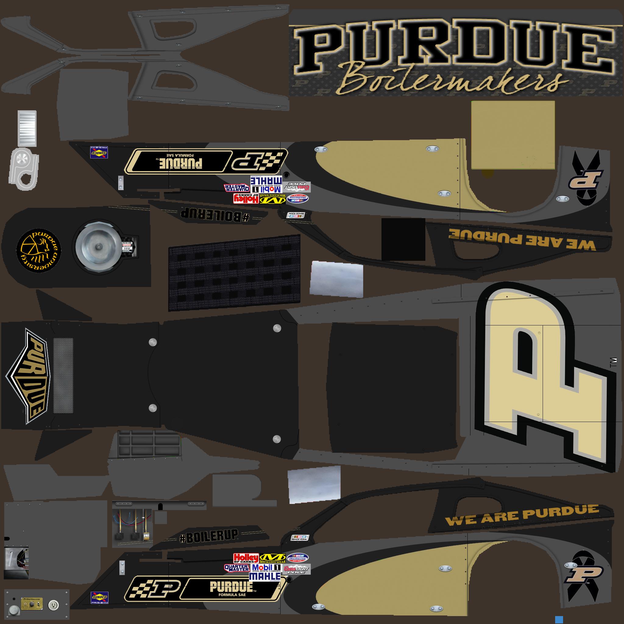 Purdue SK Modified by Brian Chambliss - Trading Paints