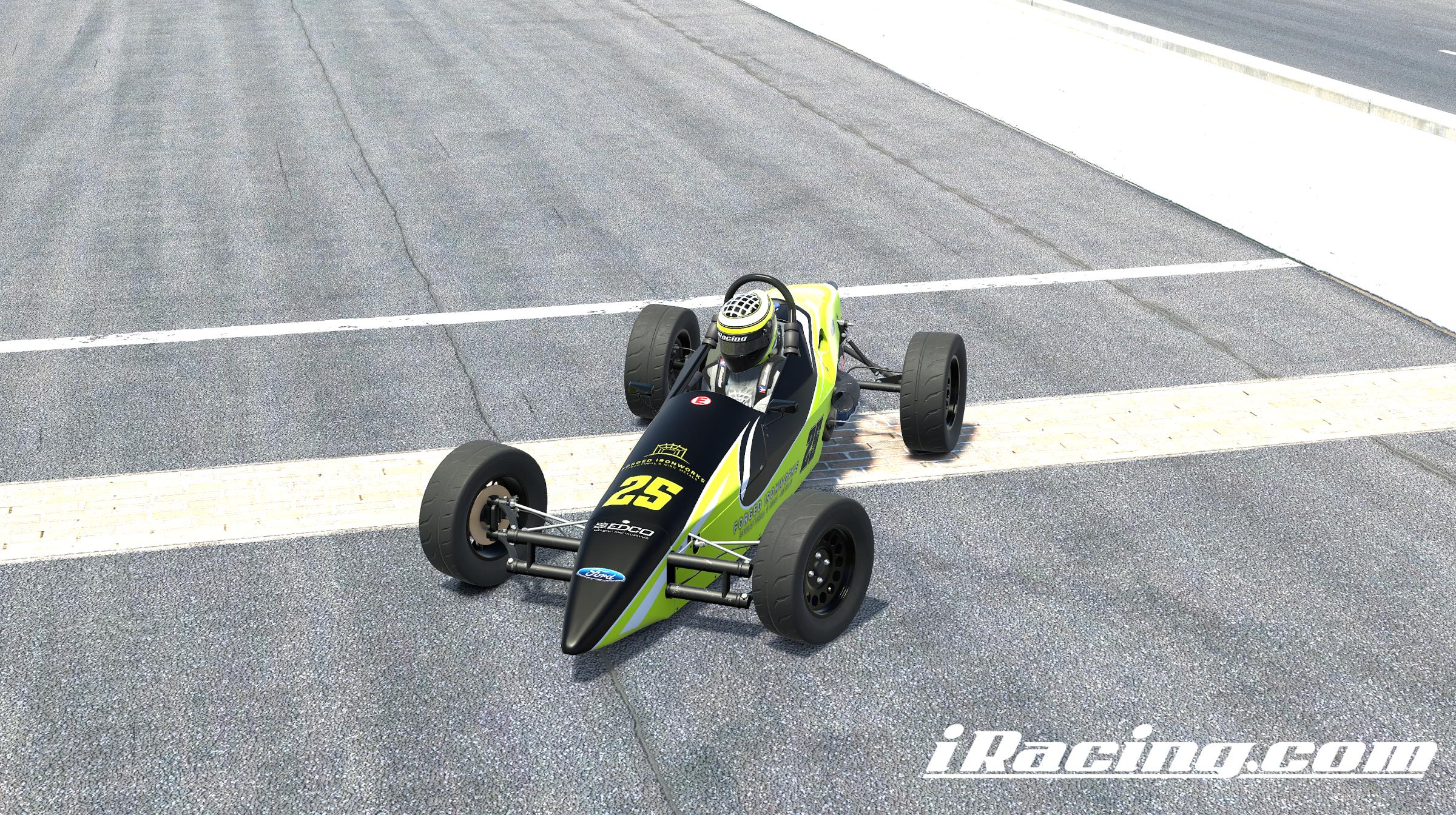 #25 Forged Ironworks Ford Formula Vee by Kendrick Hom - Trading Paints