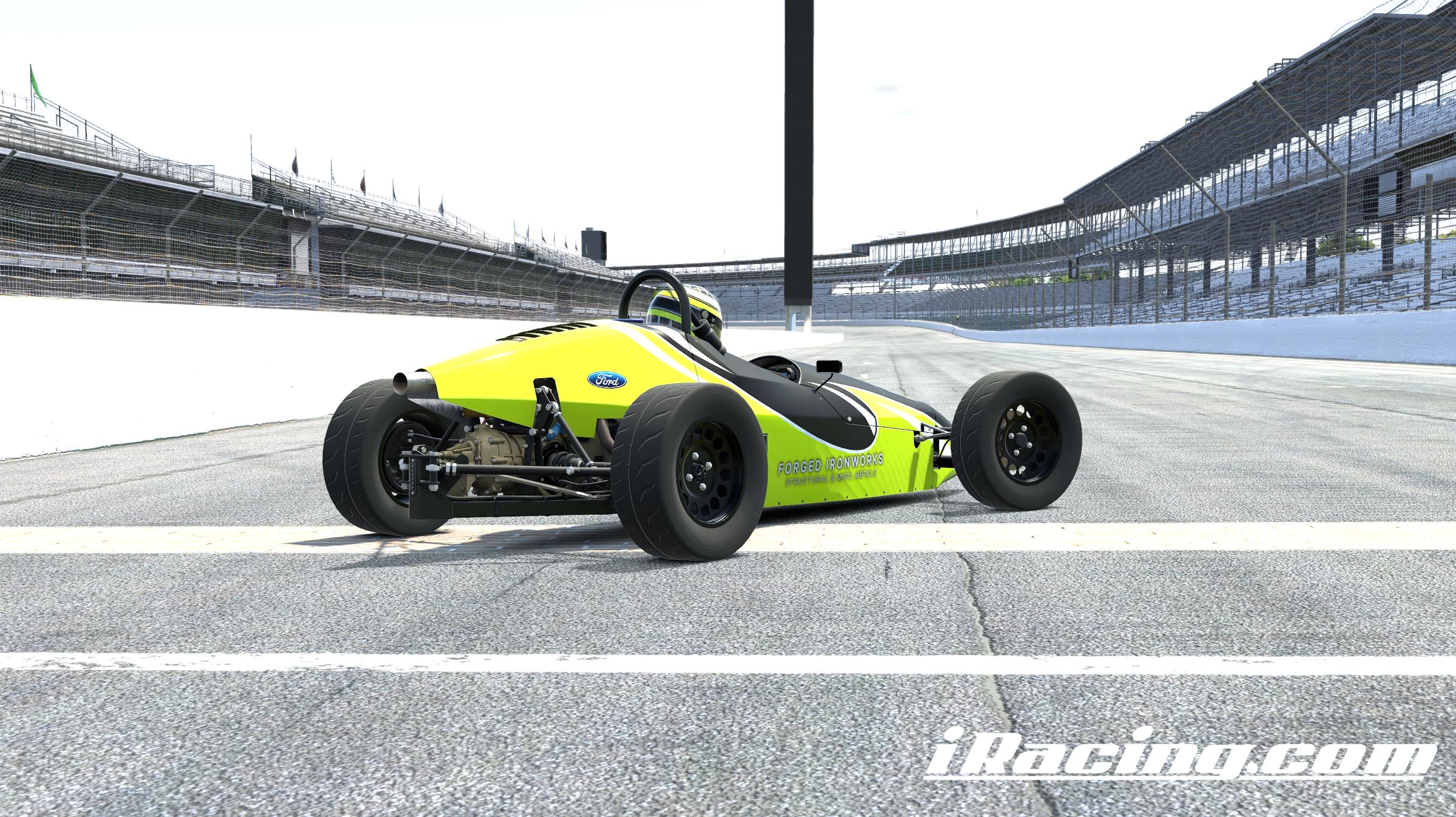 #25 Forged Ironworks Ford Formula Vee by Kendrick Hom - Trading Paints