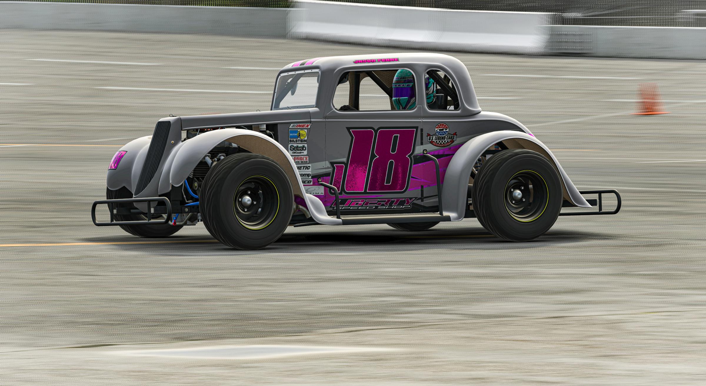Jason Ferre-#118 by Michael J. Steele - Trading Paints