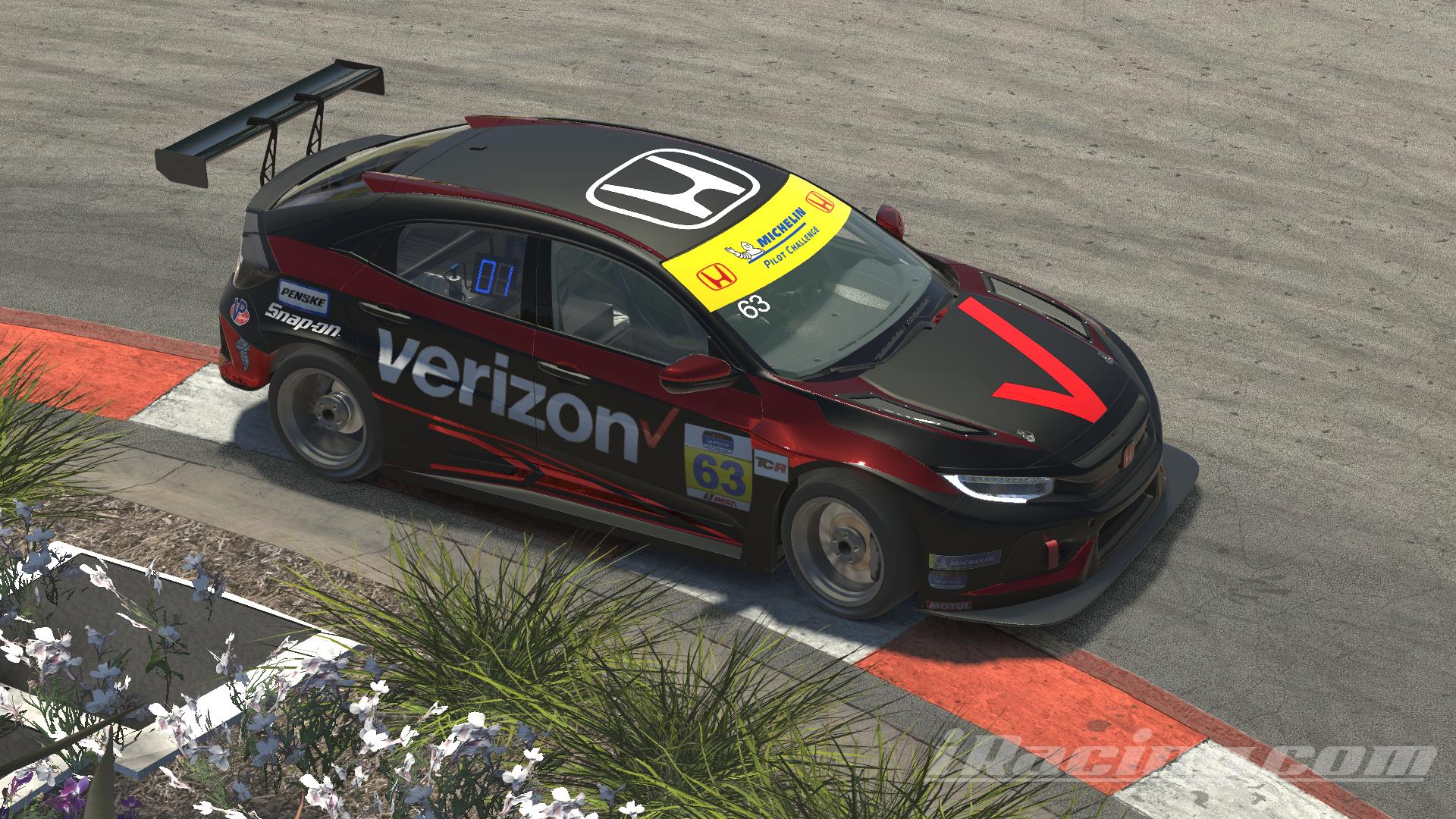 Verizon Honda Civic Type R by Tyler Marifke - Trading Paints