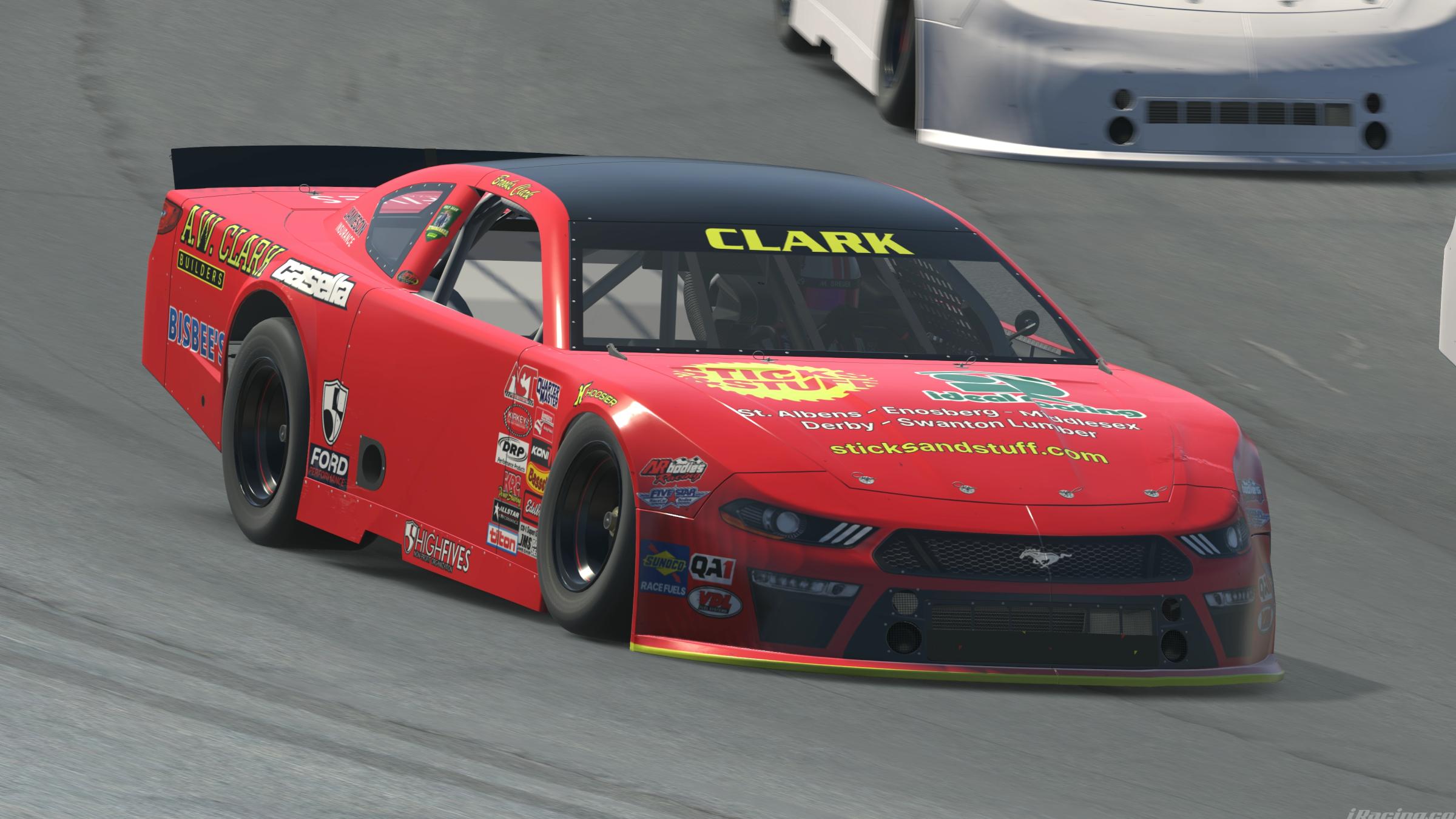 2024 Brooks Clark Sticks N Stuff ACT Late Model Mustang (No #s) by ...