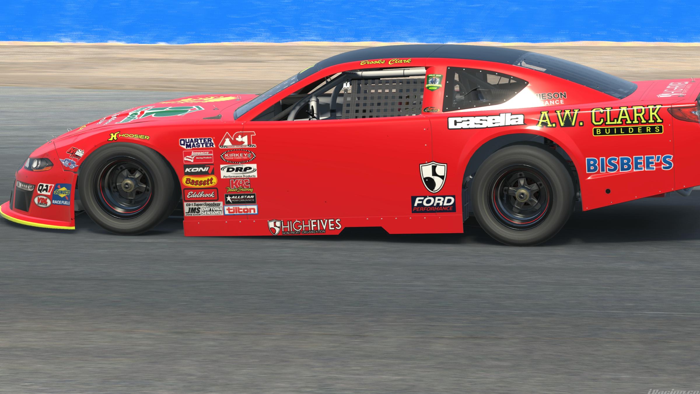 2024 Brooks Clark Sticks N Stuff ACT Late Model Mustang (No #s) by ...