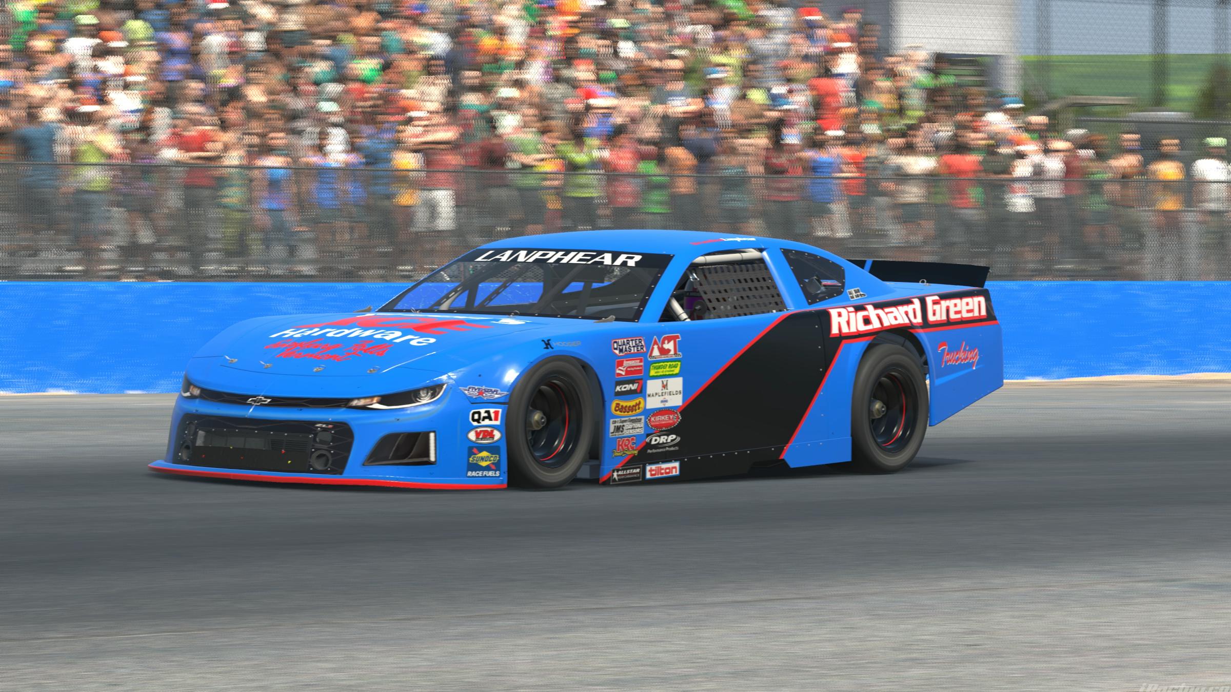 2024 Brandon Lanphear Greenes Ace Hardware ACT Late Model Camaro (No #s ...