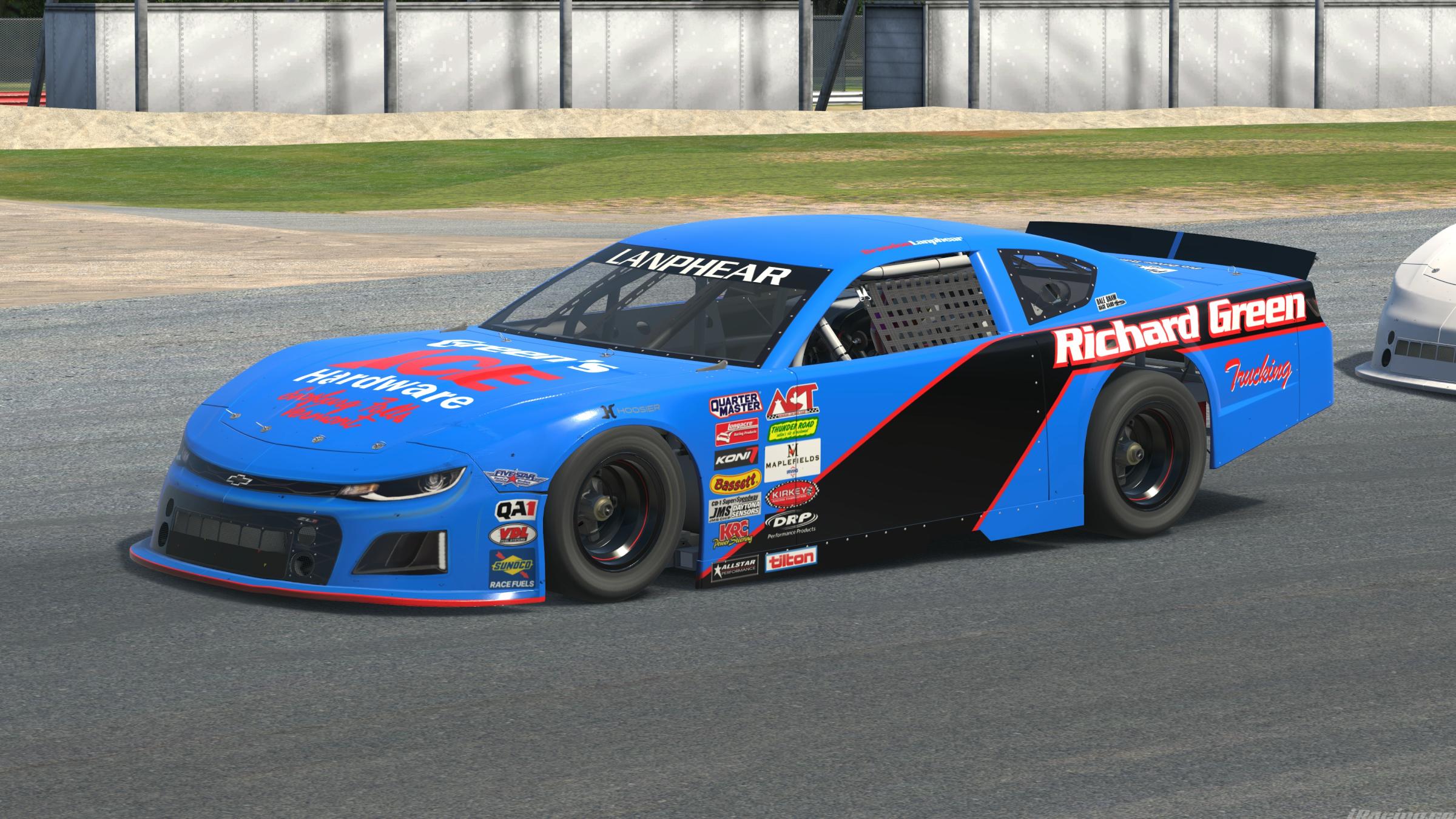 2024 Brandon Lanphear Greenes Ace Hardware ACT Late Model Camaro (No #s ...