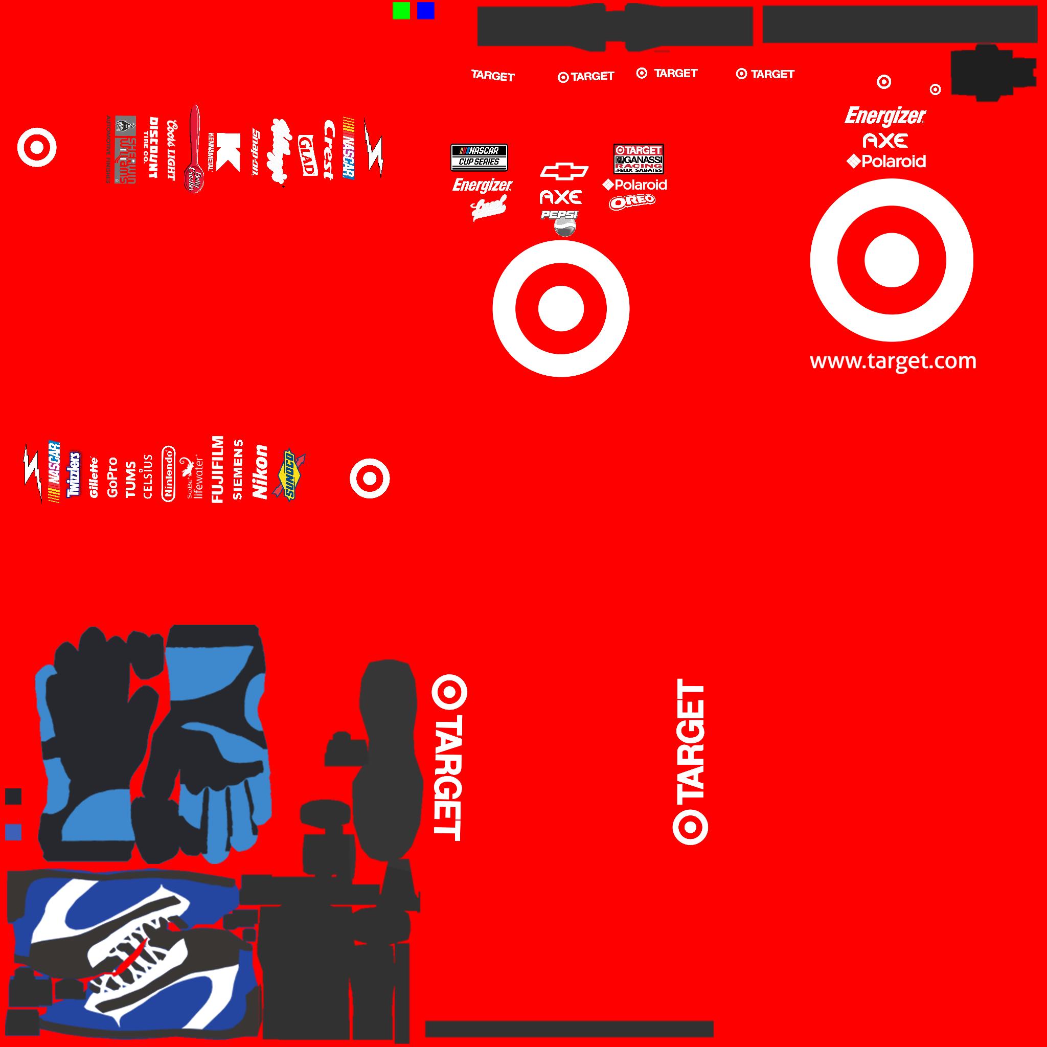 Casey Mears Target 2005 NASCAR Cup Series Firesuit Throwback by Brenden ...