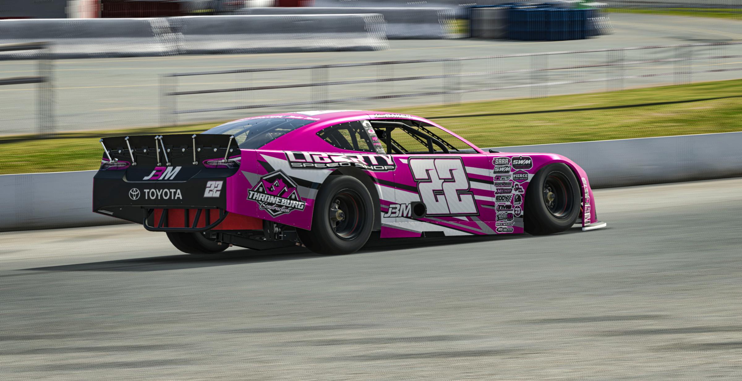 Adam Baker-#22 by Michael J. Steele - Trading Paints