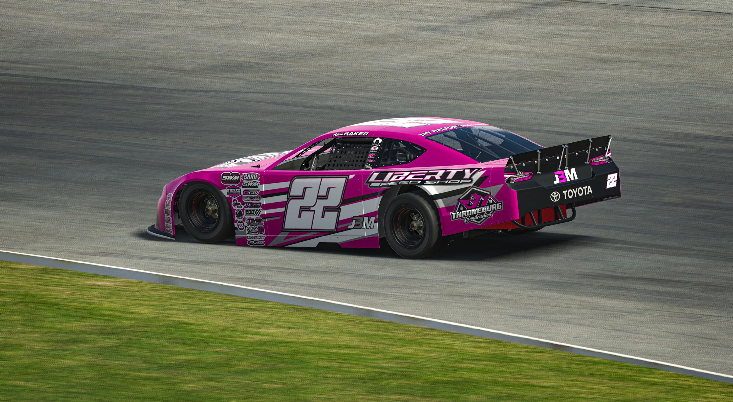 Adam Baker-#22 by Michael J. Steele - Trading Paints