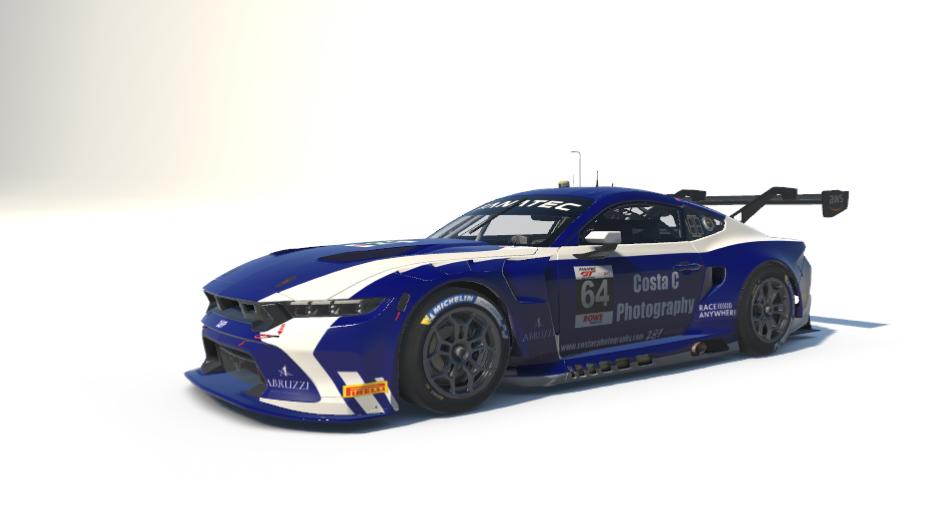 287 Motorsport Blue - GTWC decal set by Costa Chatzikonstantinou ...