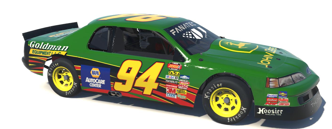N 94 John Deere Goldman Equipment Ford Thinder Bird SS by Joseph ...
