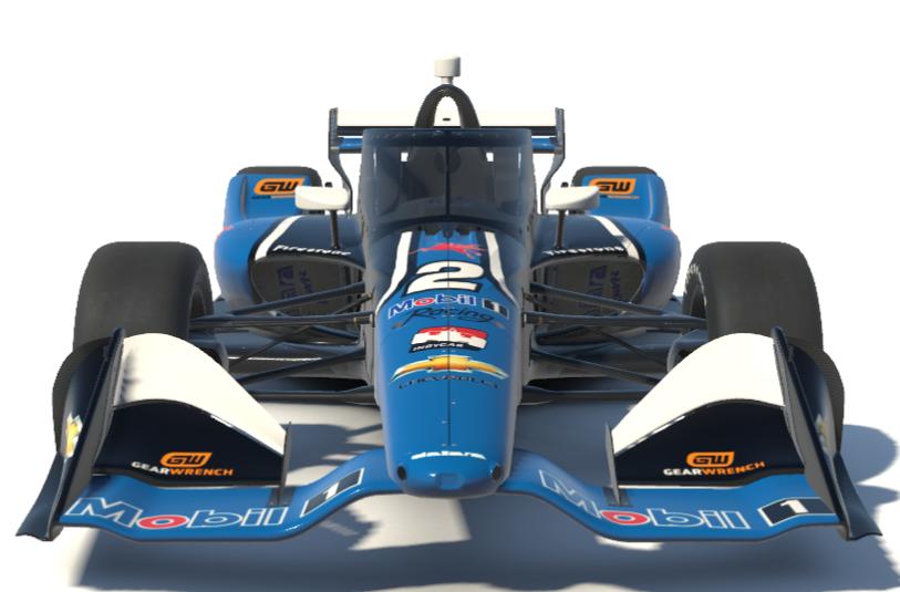 Mobil1 Indycar Dallara IR18 by Tyrone Yohe - Trading Paints