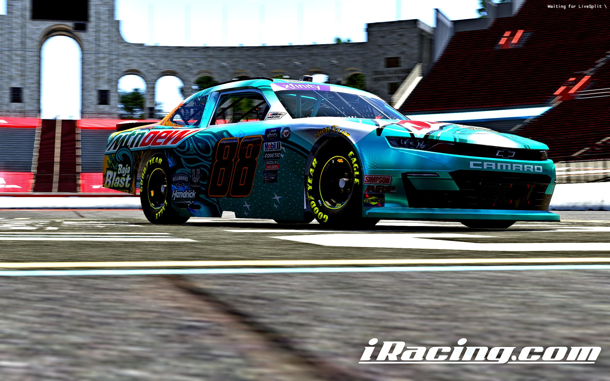 Fictional Dale Jr Mtn Dew BajaBlast #88 by Jeff Slaughter - Trading Paints