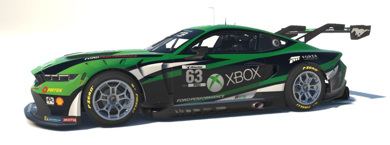 Marcos Ambrose XBOX - Mustang GT3 by John Rubino - Trading Paints