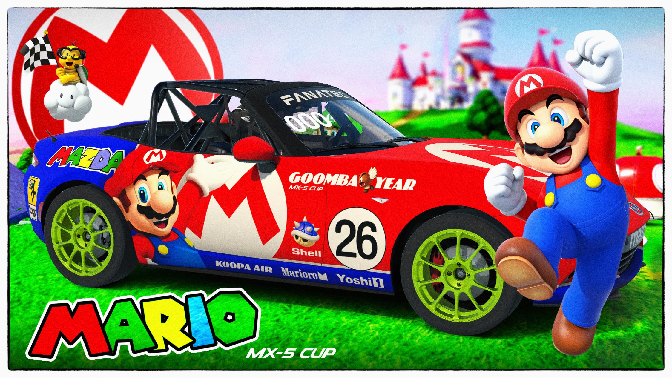 Mario Mazda MX5 - 2021 UPDATE - Matte Finish by Simon Bailey - Trading ...