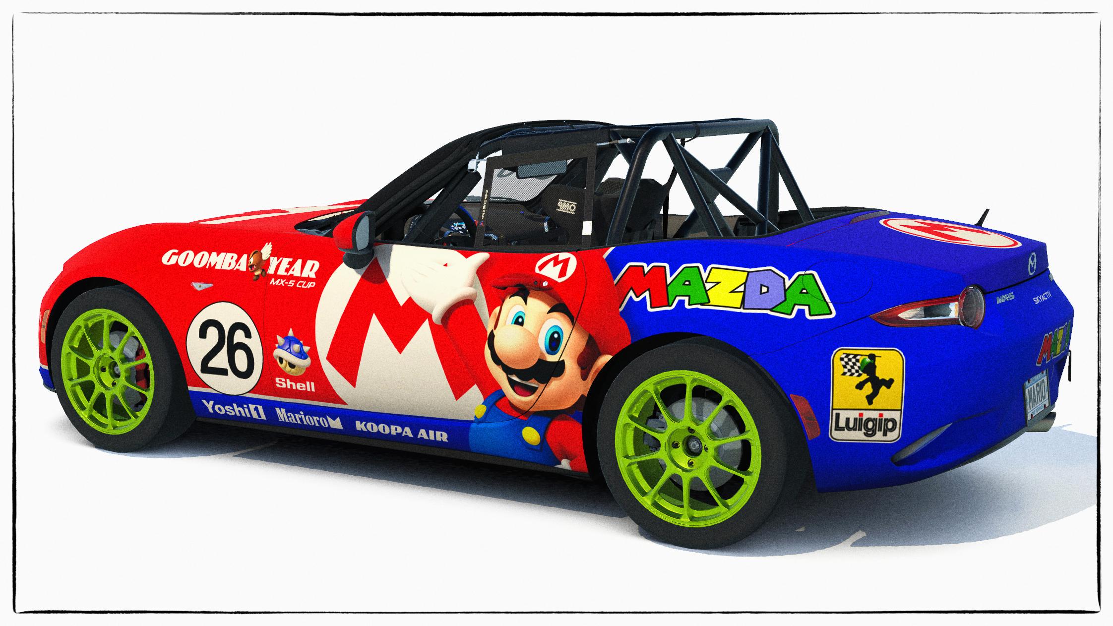 Mario Mazda MX5 - 2021 UPDATE - Matte Finish by Simon Bailey - Trading ...