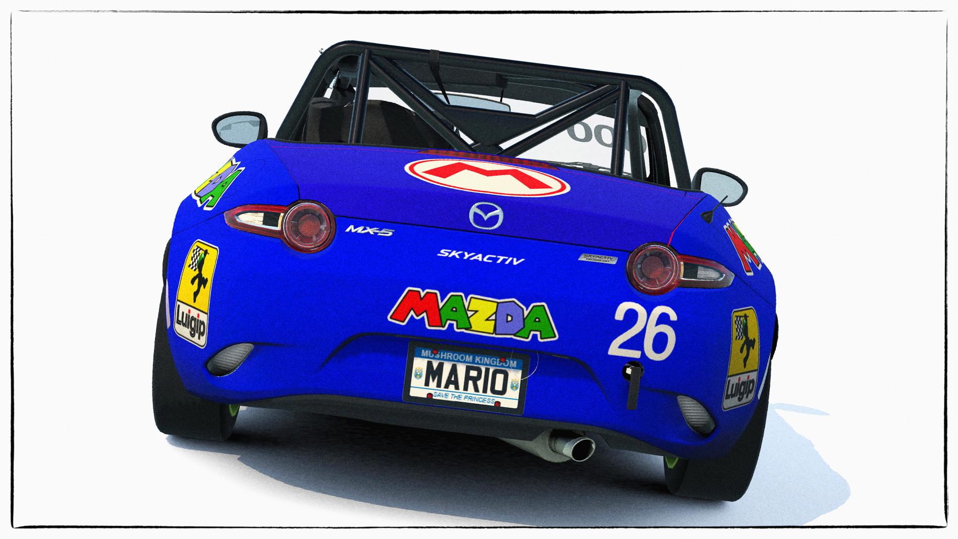 Mario Mazda MX5 - 2021 UPDATE - Matte Finish by Simon Bailey - Trading ...