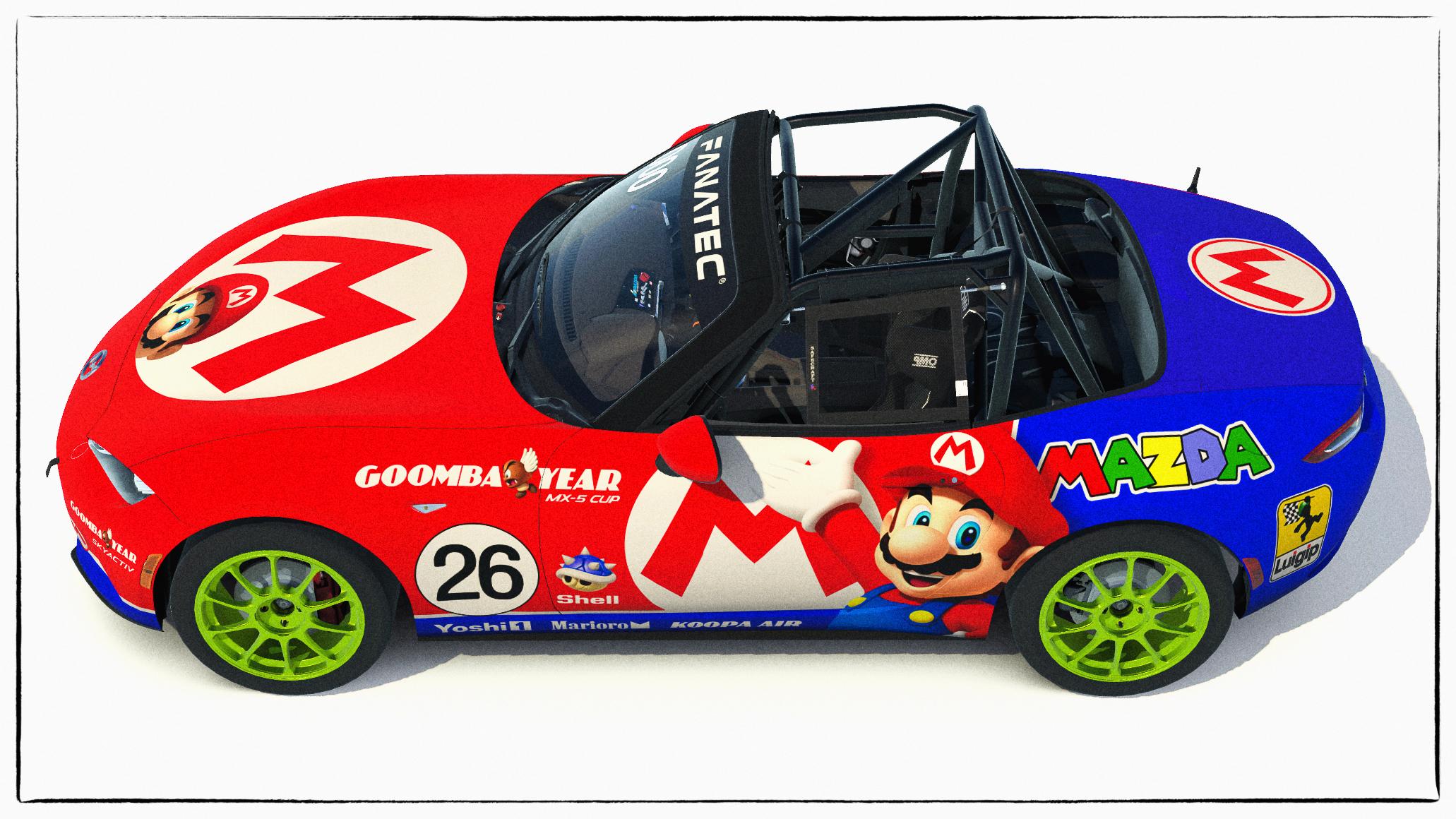 Mario Mazda MX5 - 2021 UPDATE - Matte Finish by Simon Bailey - Trading ...